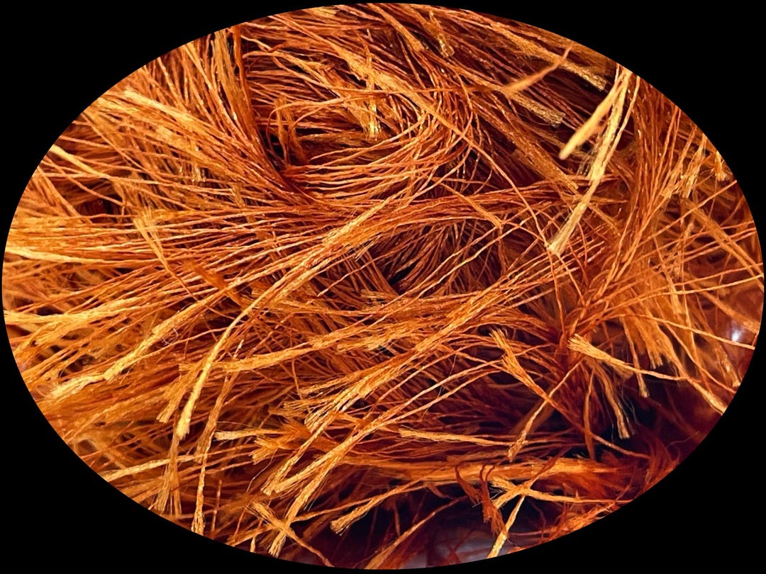 Lion Brand Fun Fur, #141 Terracotta, Eyelash Yarn, Fringe, Fancy Yarn ...