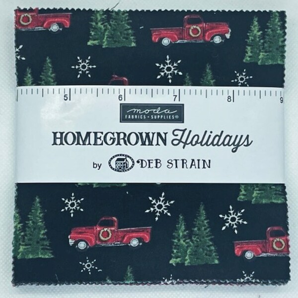 Truck Charm Pack Fabric - Etsy