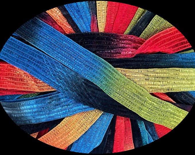 Lion Brand, Incredible, Ribbon Yarn, City Lights, Color #203, Fiesta ...