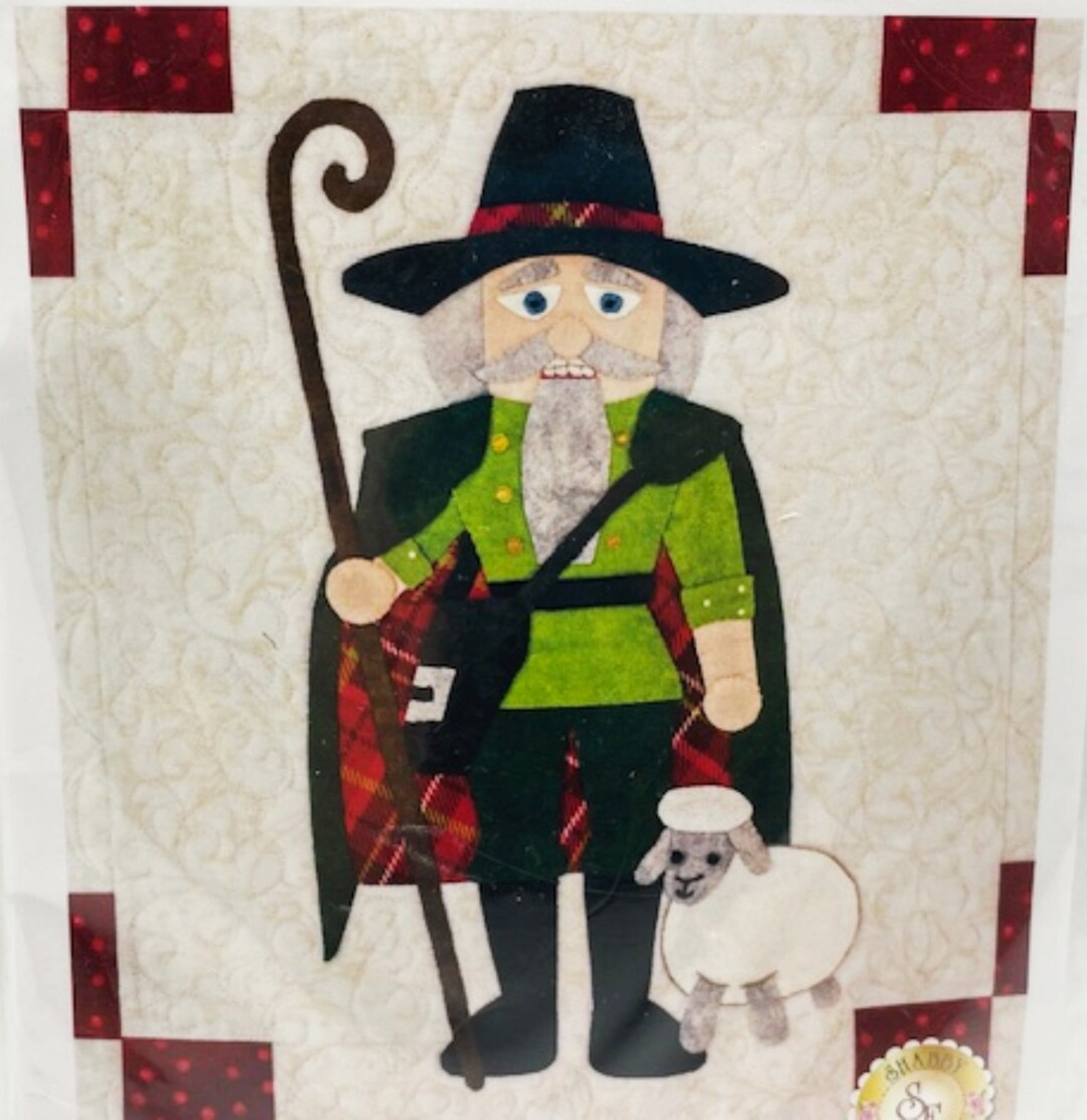 Shabby Fabric's KIT for a Nutcracker Suite Applique Quilt Block, Month ...