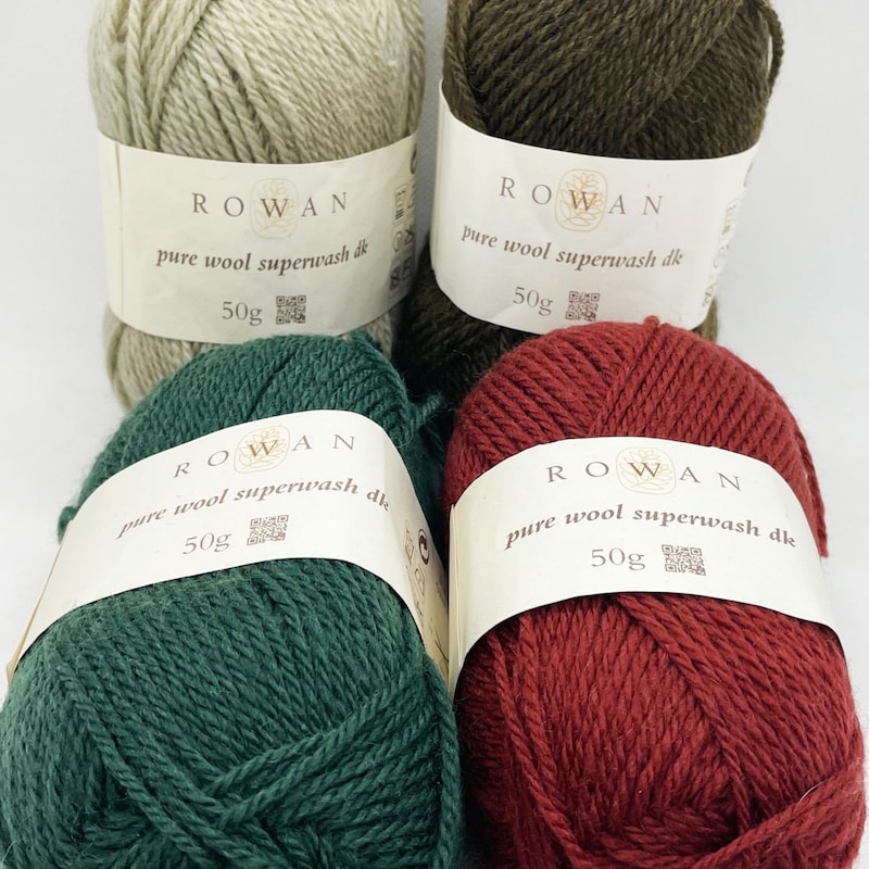 Pure Wool Yarn Green - Etsy