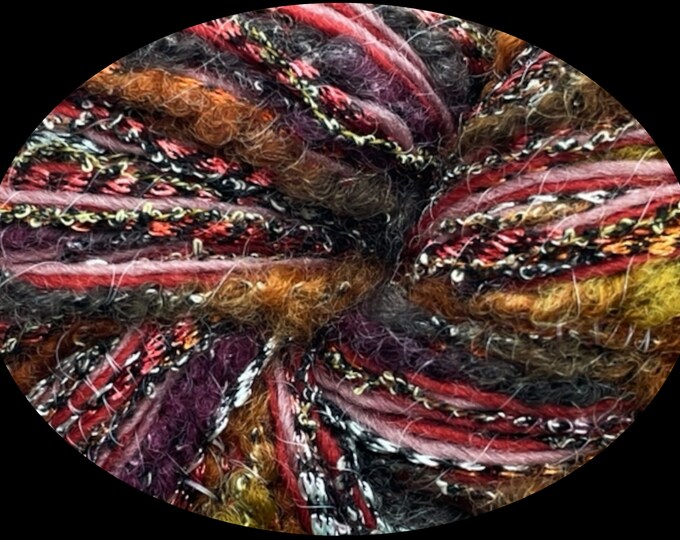 Berroco Trilogy Yarn, Fancy Yarn, Fiber Art, Luxury Yarn, Multi Colored ...