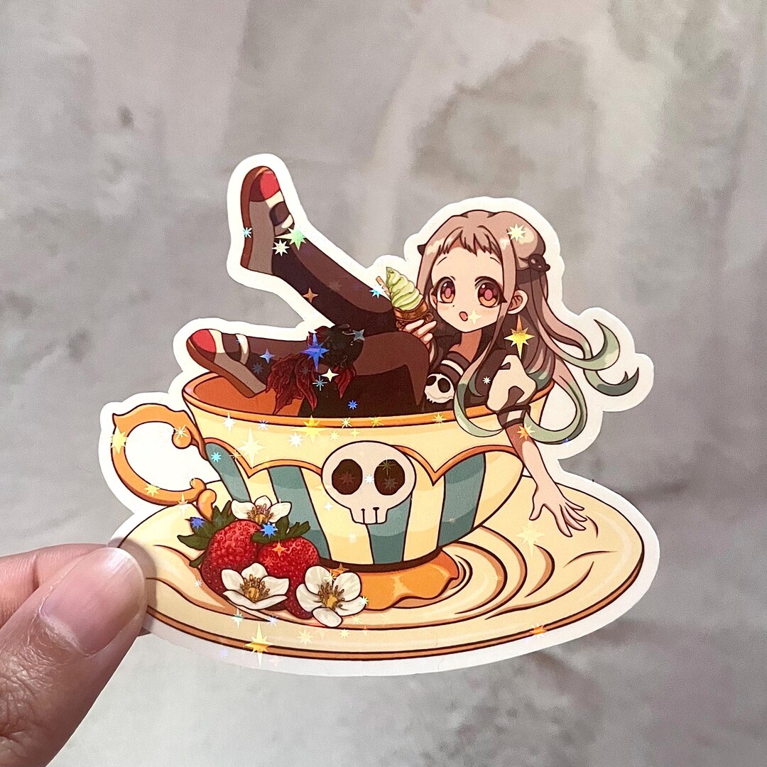 Toilet-bound Hanako-kun Nene Yashiro Teacup: Sparkly Holo TBHK Anime ...