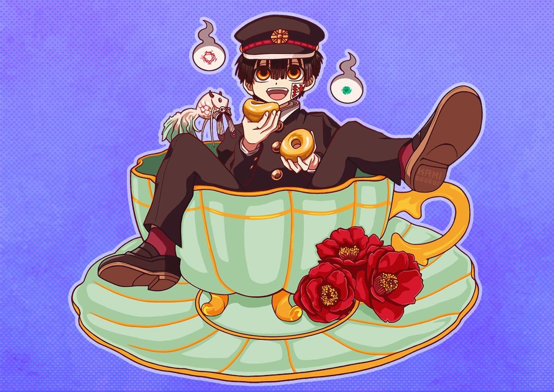 Toilet-bound Hanako-kun Hanako/yugi Amane Teacup: TBHK Anime Art Print ...