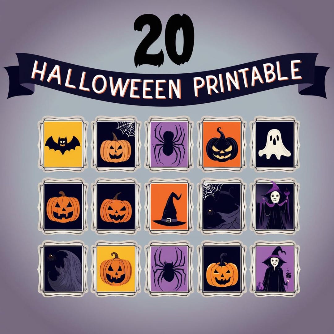 20 Printable Images for Halloween Create the Perfect Halloween Vibe ...