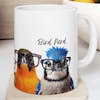 Artistic Bird Mug, Colorful Bird Design Coffee Cup, Nature Lover Gift ...