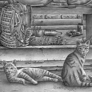 POSTERITY - Original Graphite Drawing, Post-apocalyptic Dystopian Art ...