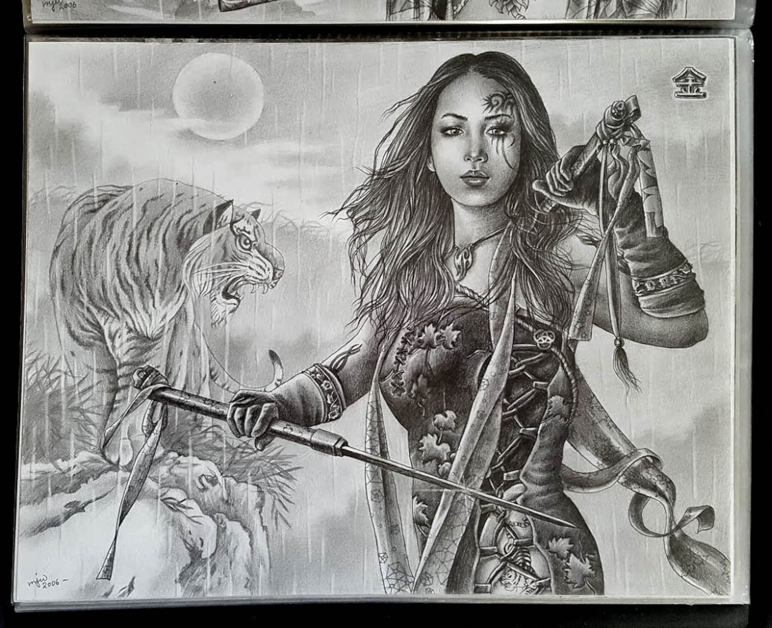 The Five Elements: Metal Original Graphite Drawing | Etsy