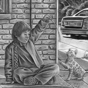 POSTERITY - Original Graphite Drawing, Post-apocalyptic Dystopian Art ...