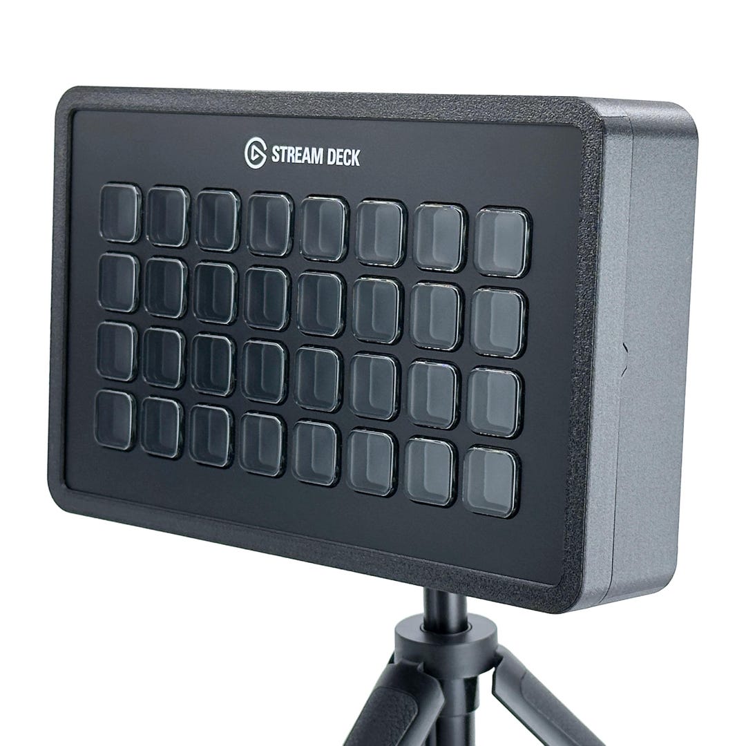 Elgato Stream Deck XL Tripod Mount for Gaming Setup, Streaming Setup ...