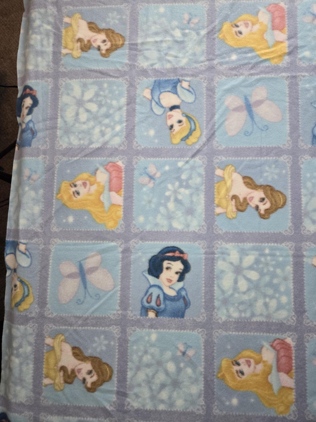 Disney Princess Fleece Fabric - Etsy
