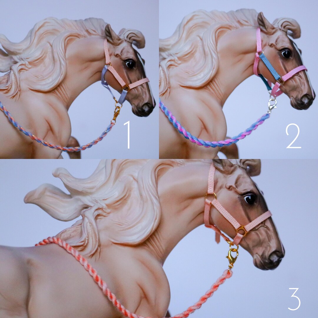 Modelhorse Tack Set for 1:9 Traditional Models, Pastel Colors With ...