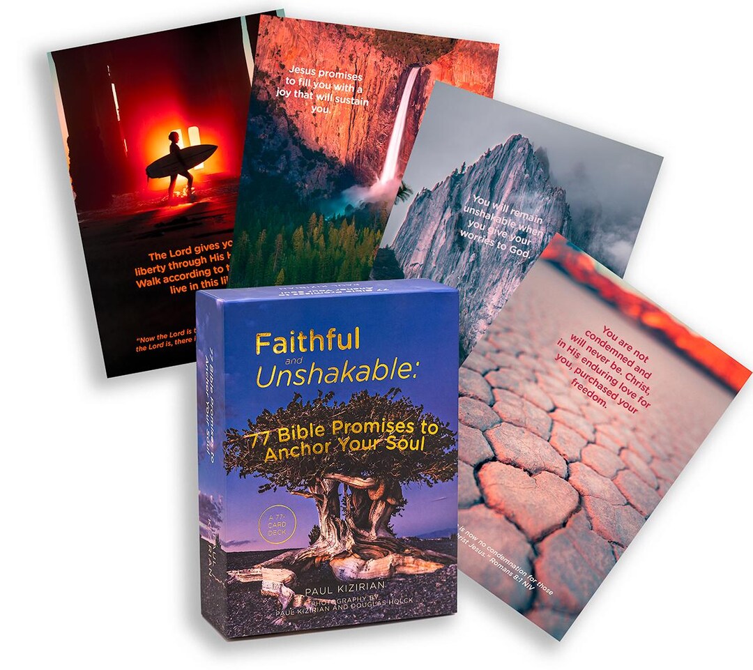 Faithful and Unshakable: 77 Bible Promises to Anchor Your Soul ...