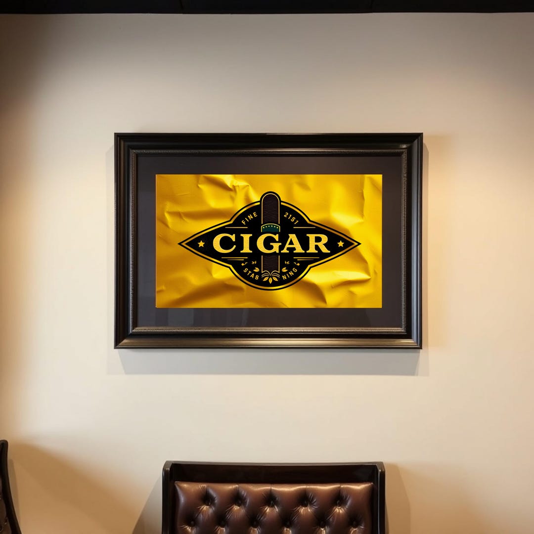 Framed Cigar Artwork, Cigar Artwork, Cigars, Cigar Paintings, Framed ...