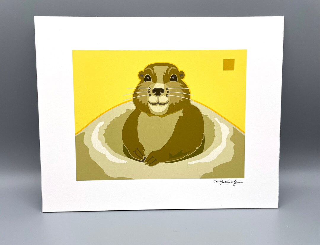 Prairie Dog, Art Print, 8x10, 11x14 - Etsy