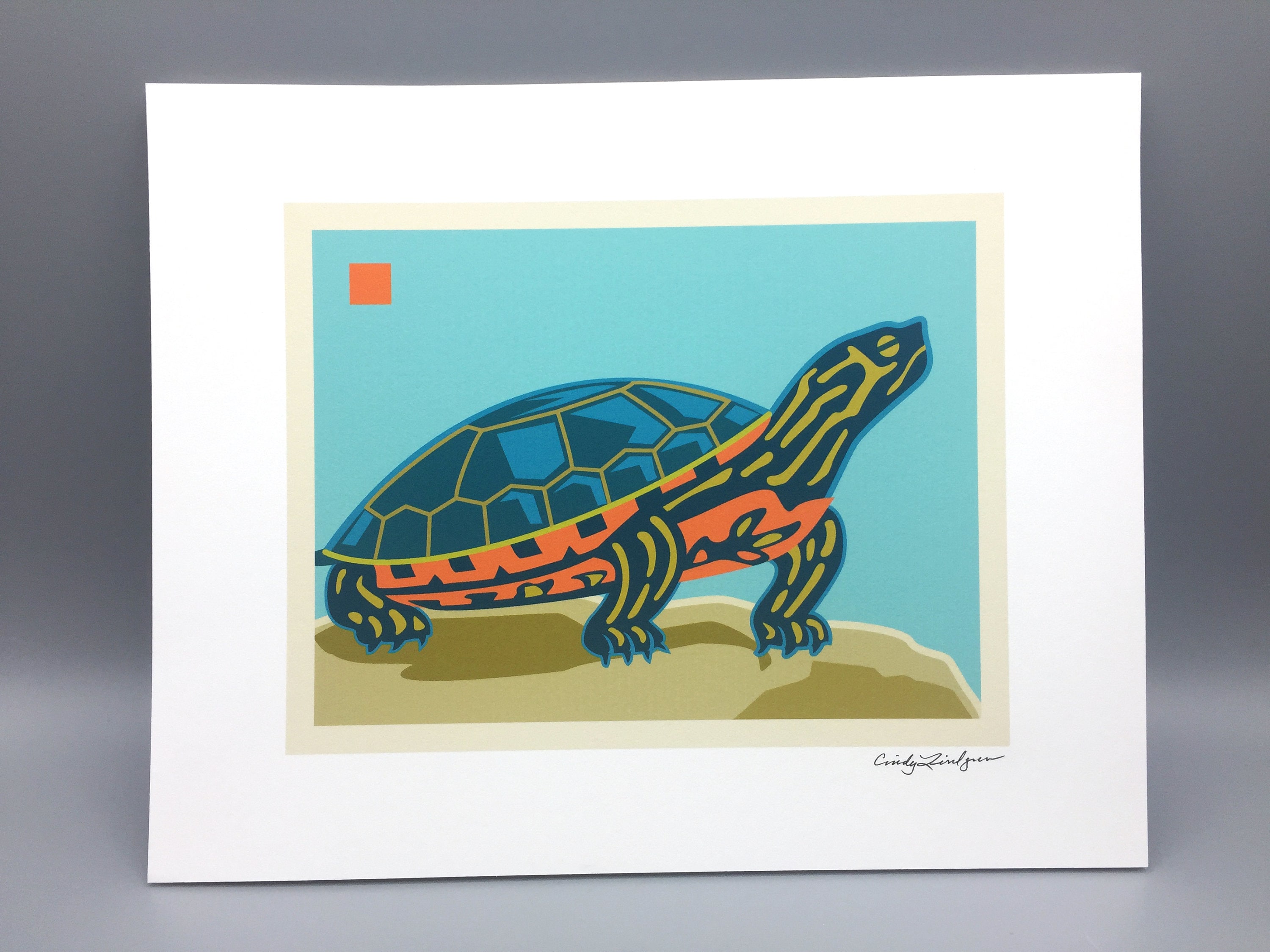 Turtle 8x10 Print - Etsy