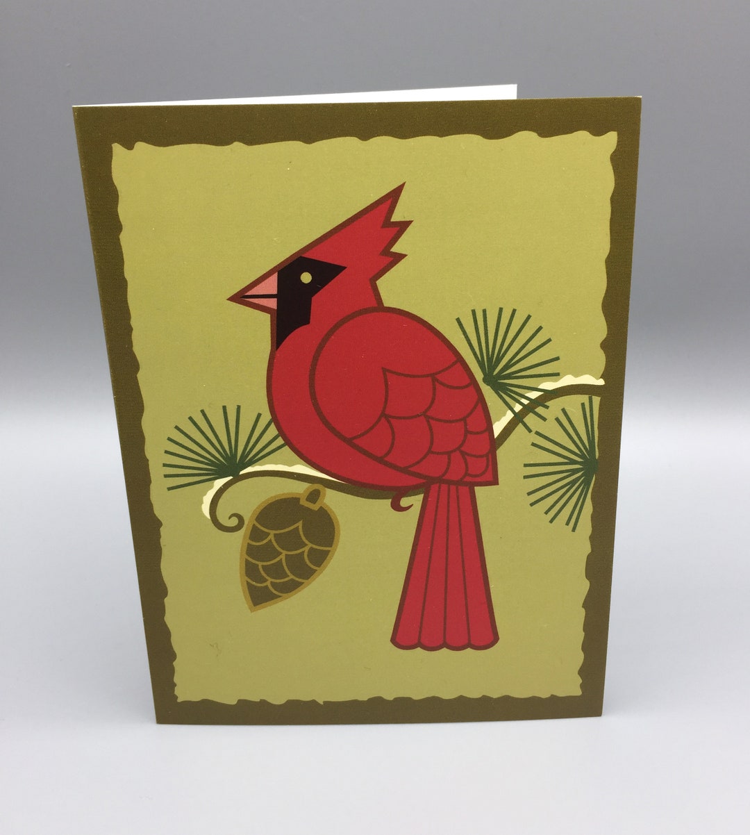 Cardinal Note Card - Etsy