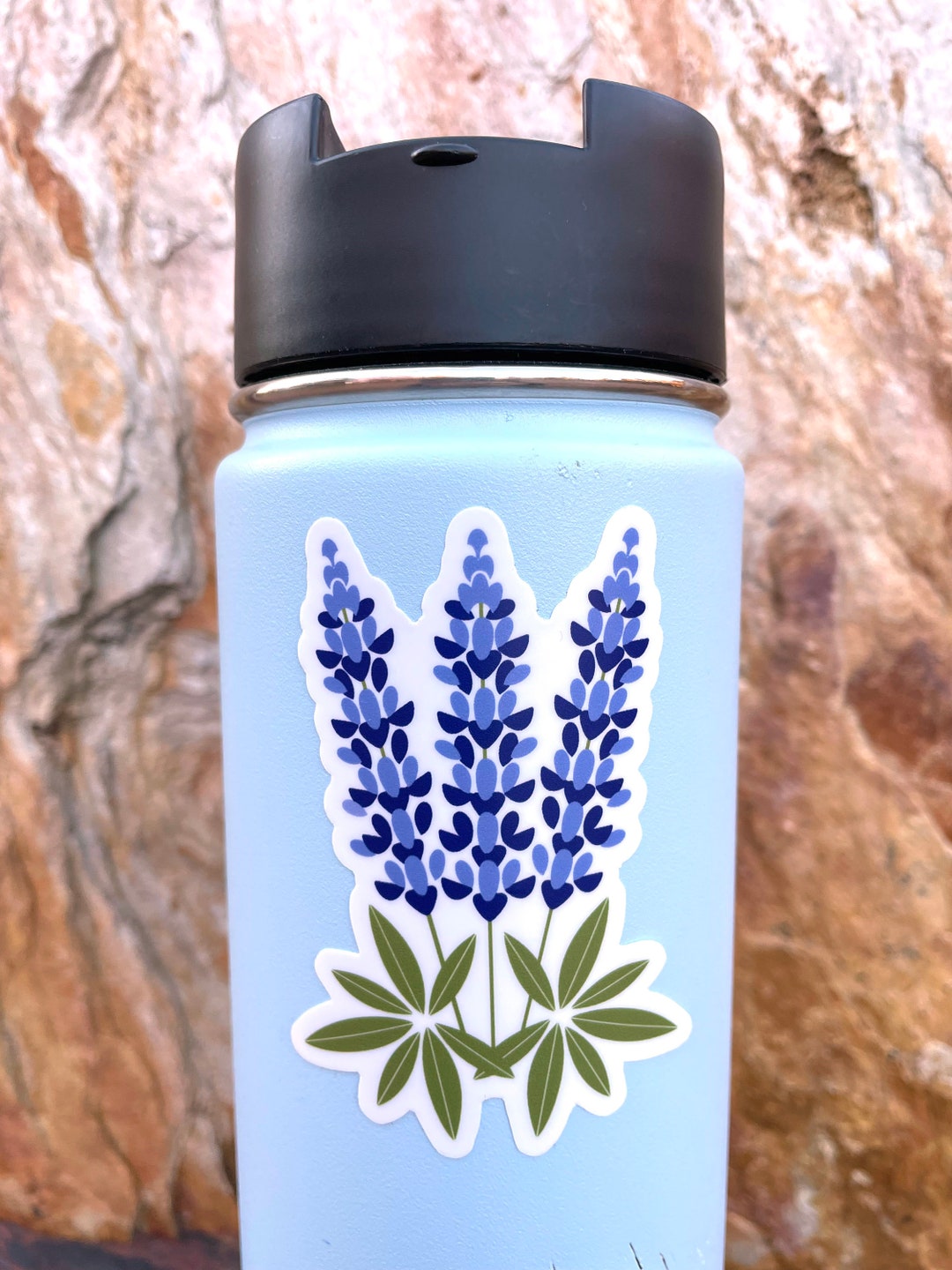 Lupine Flower, Vinyl Sticker, - Etsy