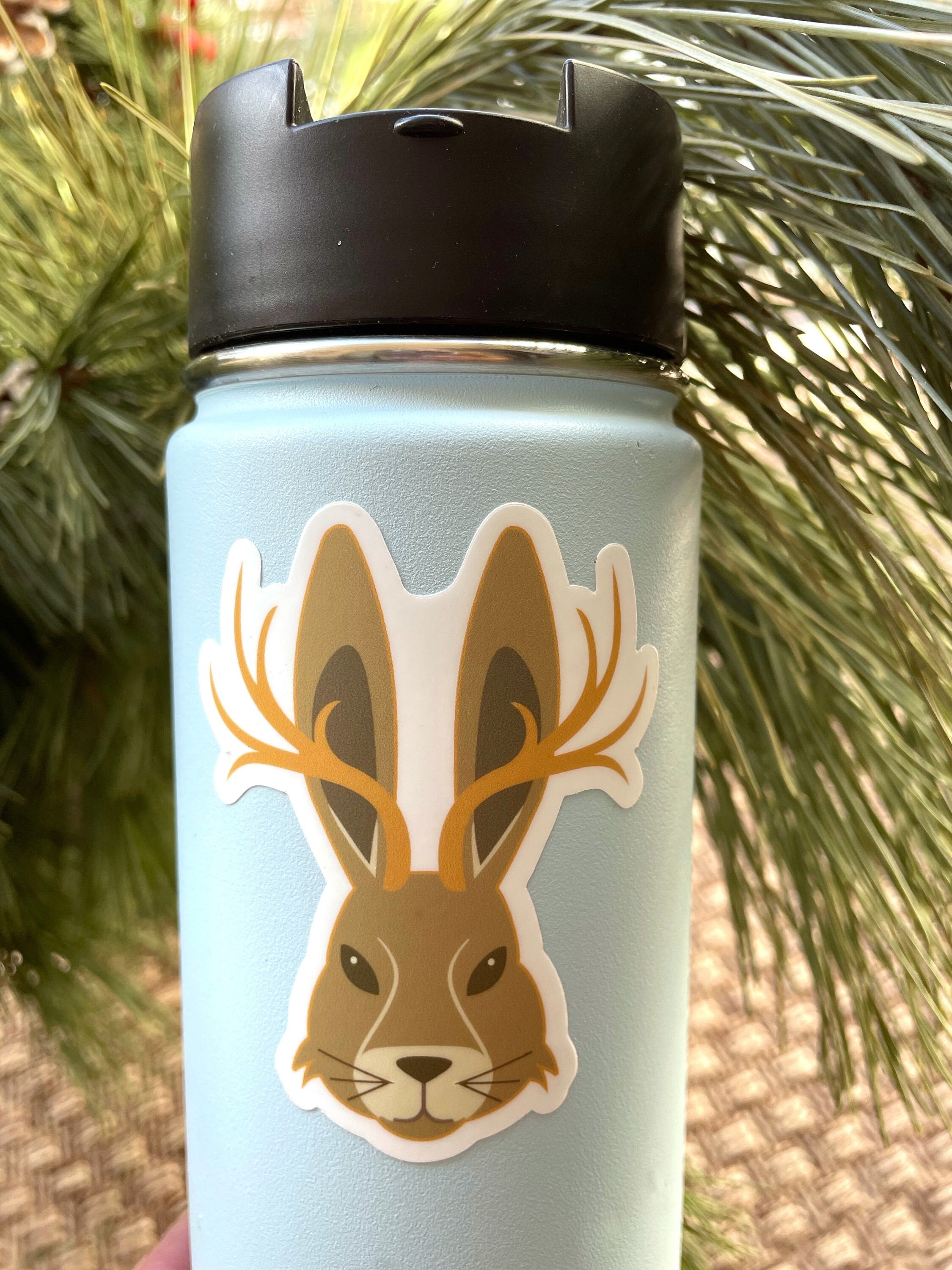 Jackalope Vinyl Waterproof Sticker Paper Stickers Stickers, Labels ...