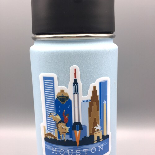 Houston Sticker Texas Sticker State Sticker - Etsy