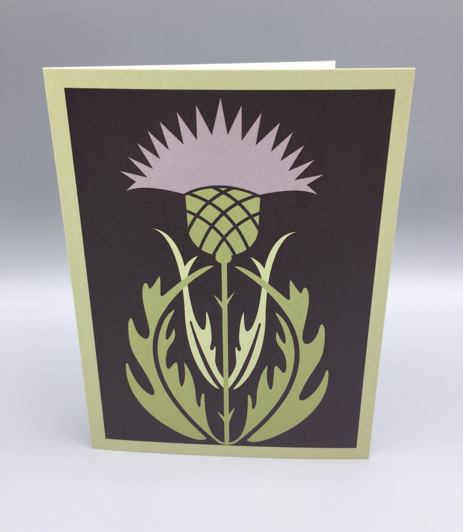 Thistle Card - Etsy