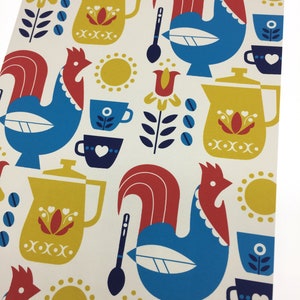 Morning Kaffe, Coffee, Coffee Pot, Rooster Art Print - Etsy