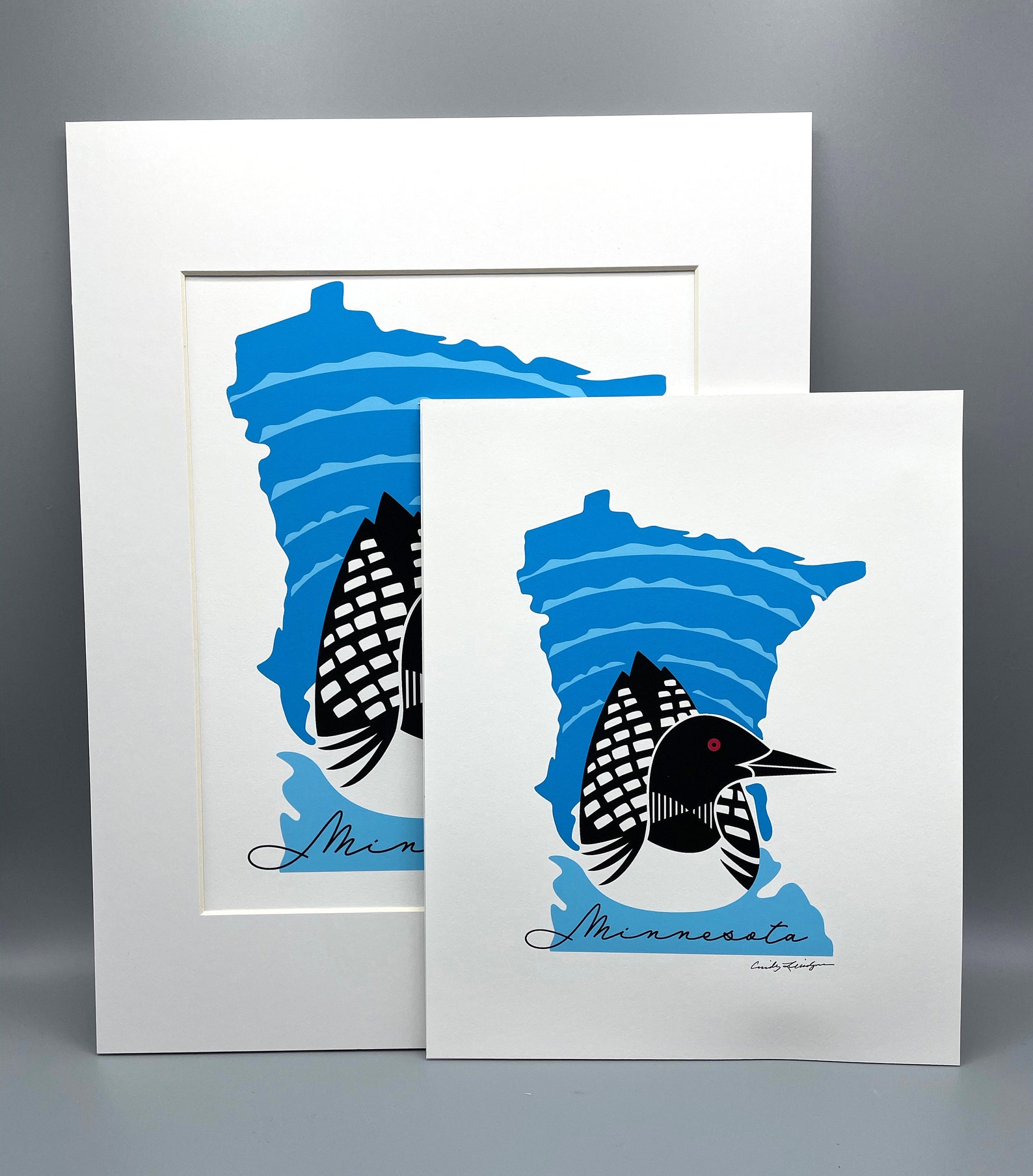 Minnesota Loon, Art Print - Etsy
