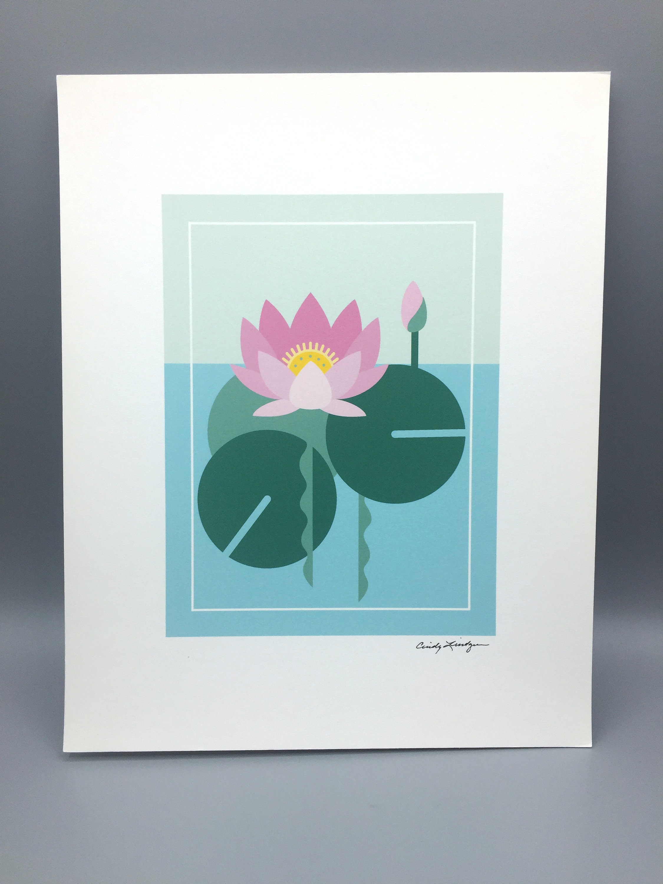 Lotus Art Print - Etsy
