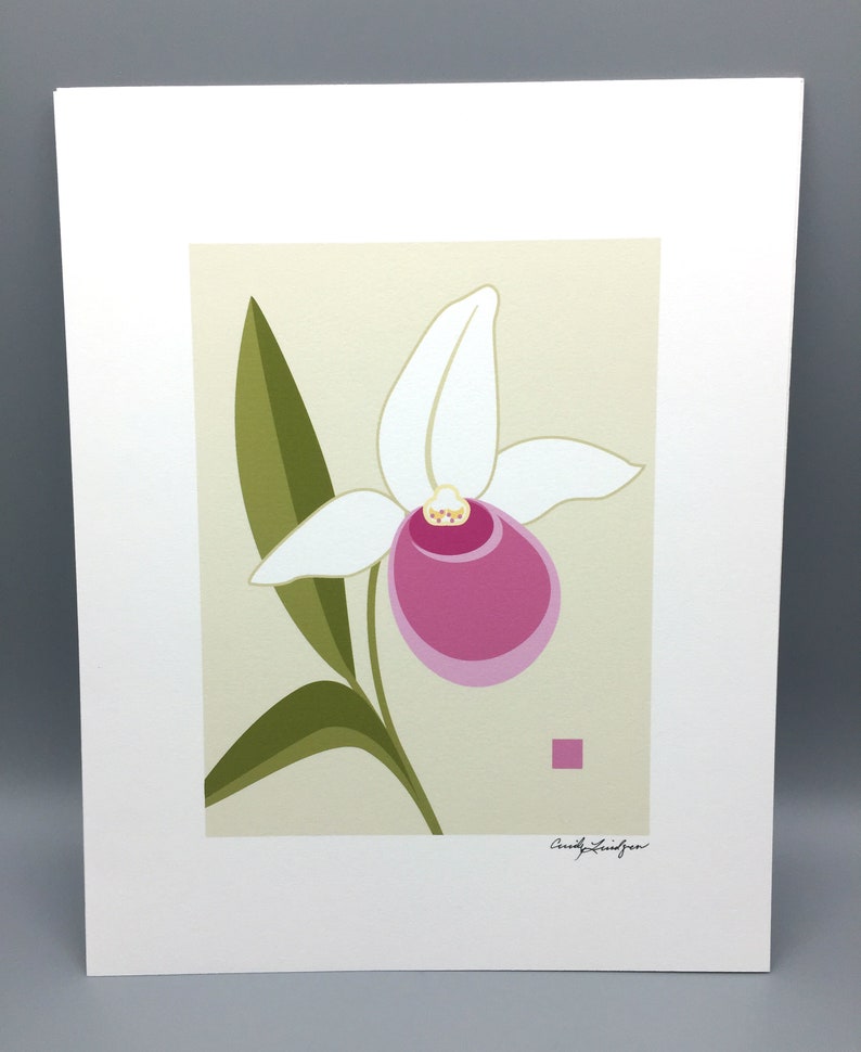 Lady Slipper Art Print - Etsy