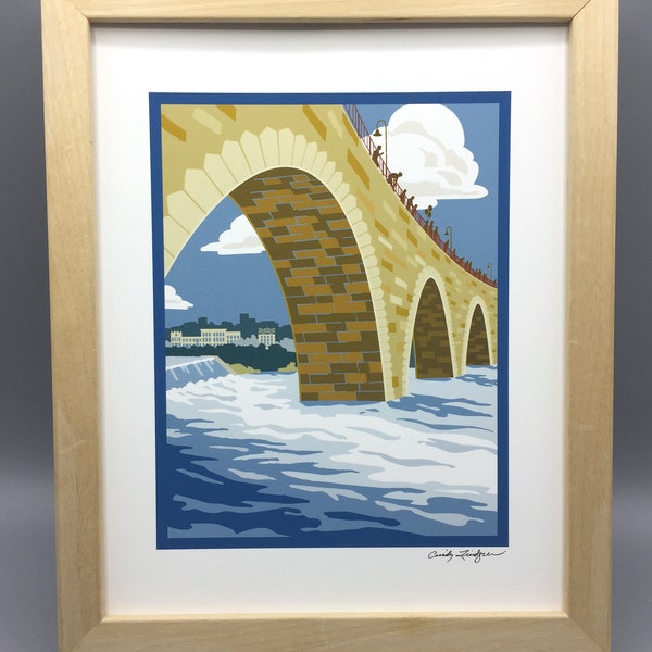 Stone Bridge - Etsy