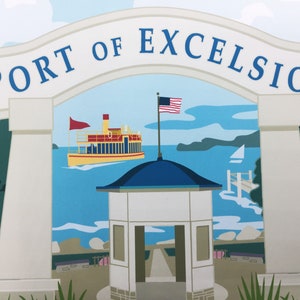 Excelsior, Minnesota, Lake Minnetonka, Art Print - Etsy