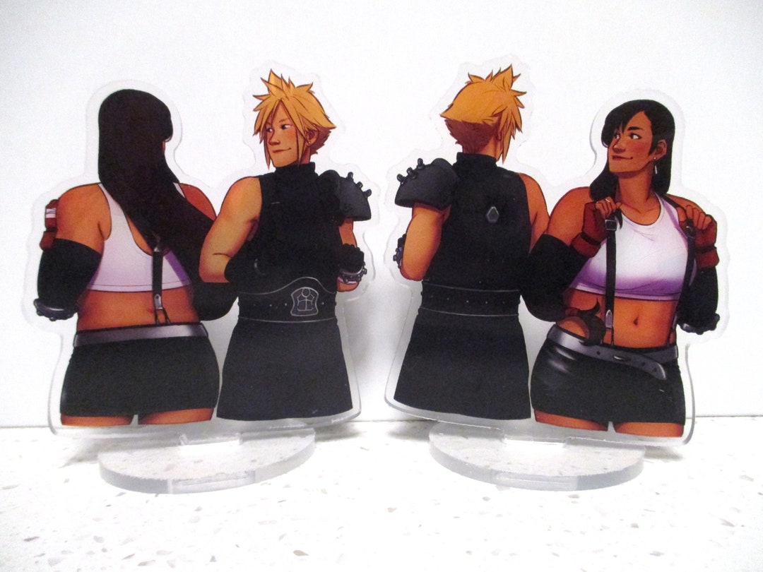 Final Fantasy VII Acrylic Standee Team Suspenders - Etsy