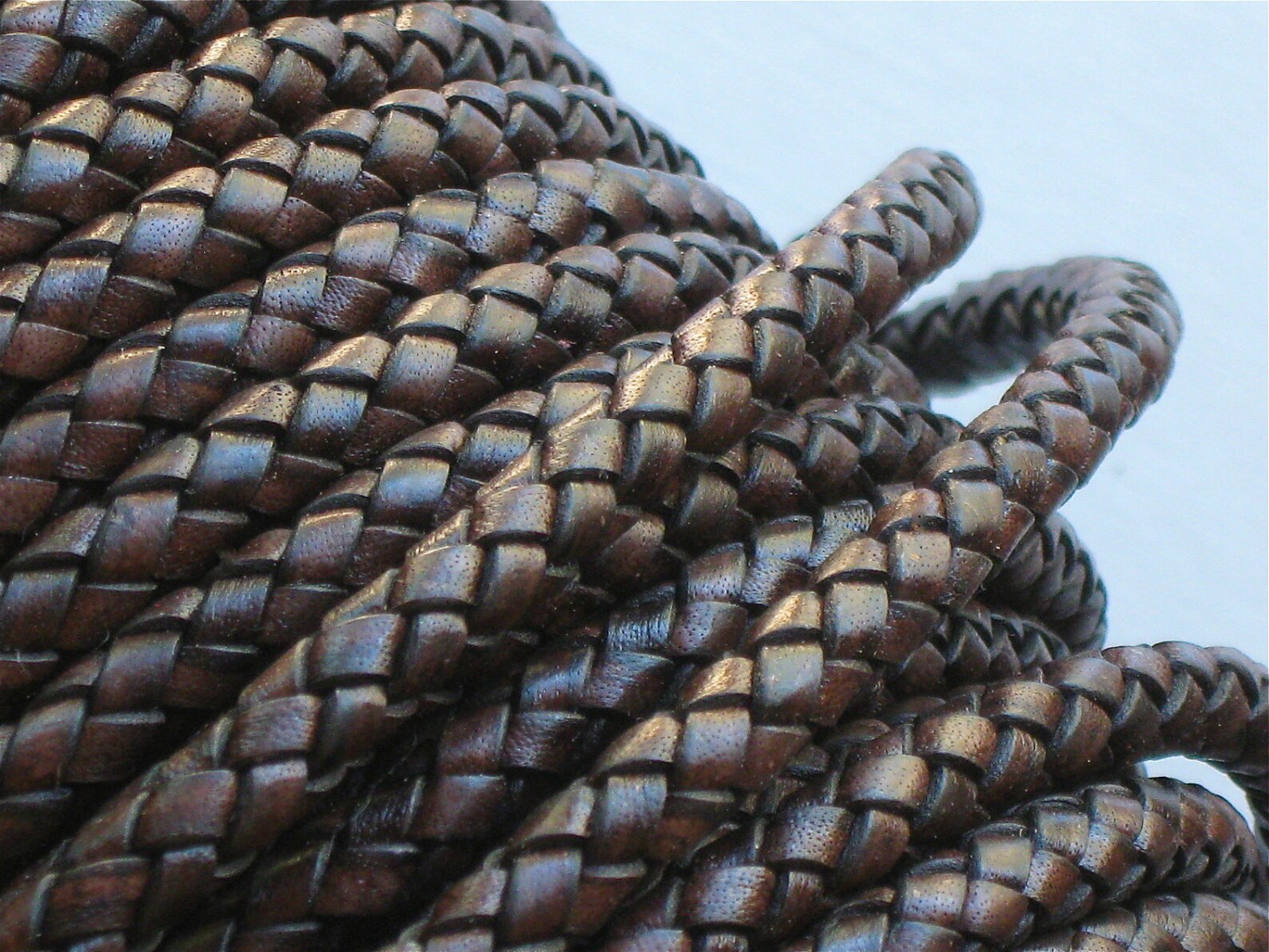 6mm Leather BOLO Cord in Aged Brown 12 Inches . High Quality | Etsy