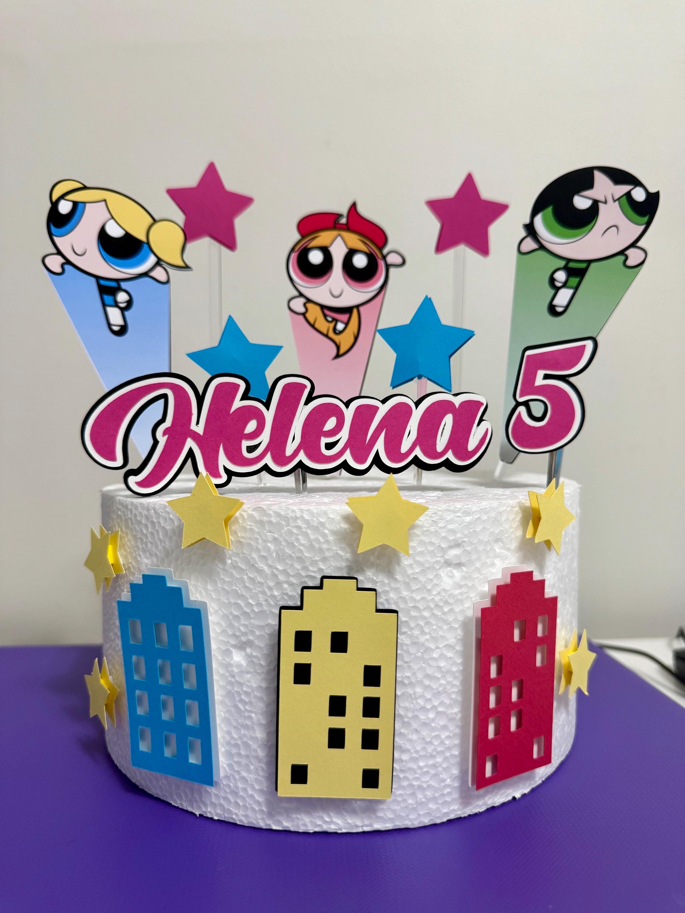 The Power Puff Girls Cake Topper - Power Girls - Etsy