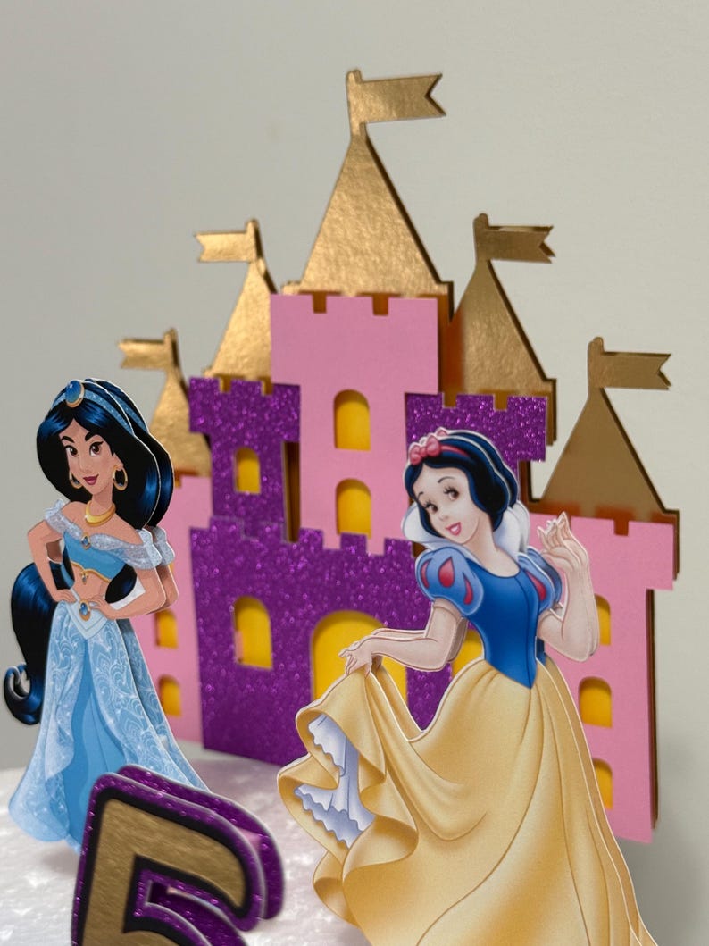 Princess Cake Topper - Etsy
