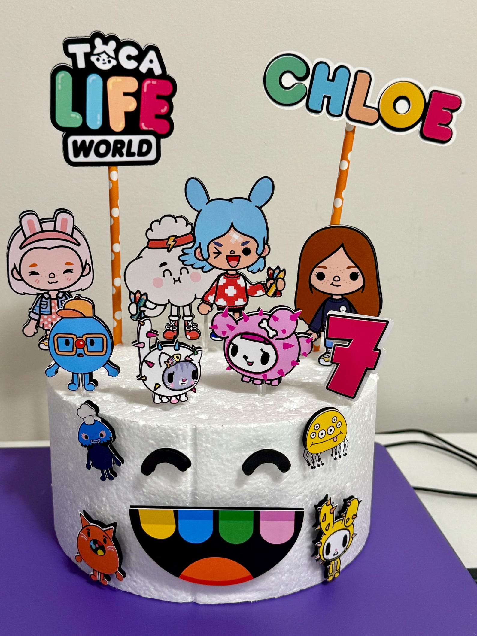Toca Boca Cake Topper- Toca Life - Etsy