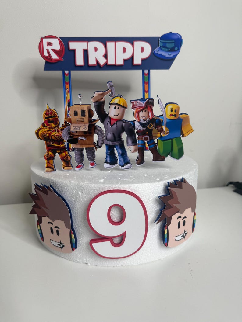 Roblox Cake Topper - Etsy
