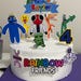 Rainbow Friends Cake Topper - Etsy