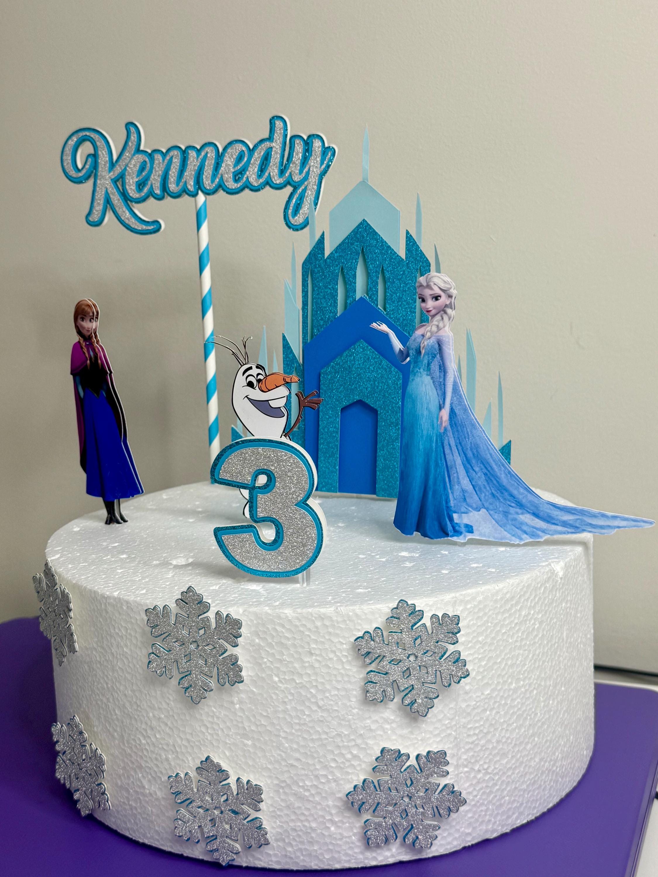 Frozen Cake Topper - Etsy