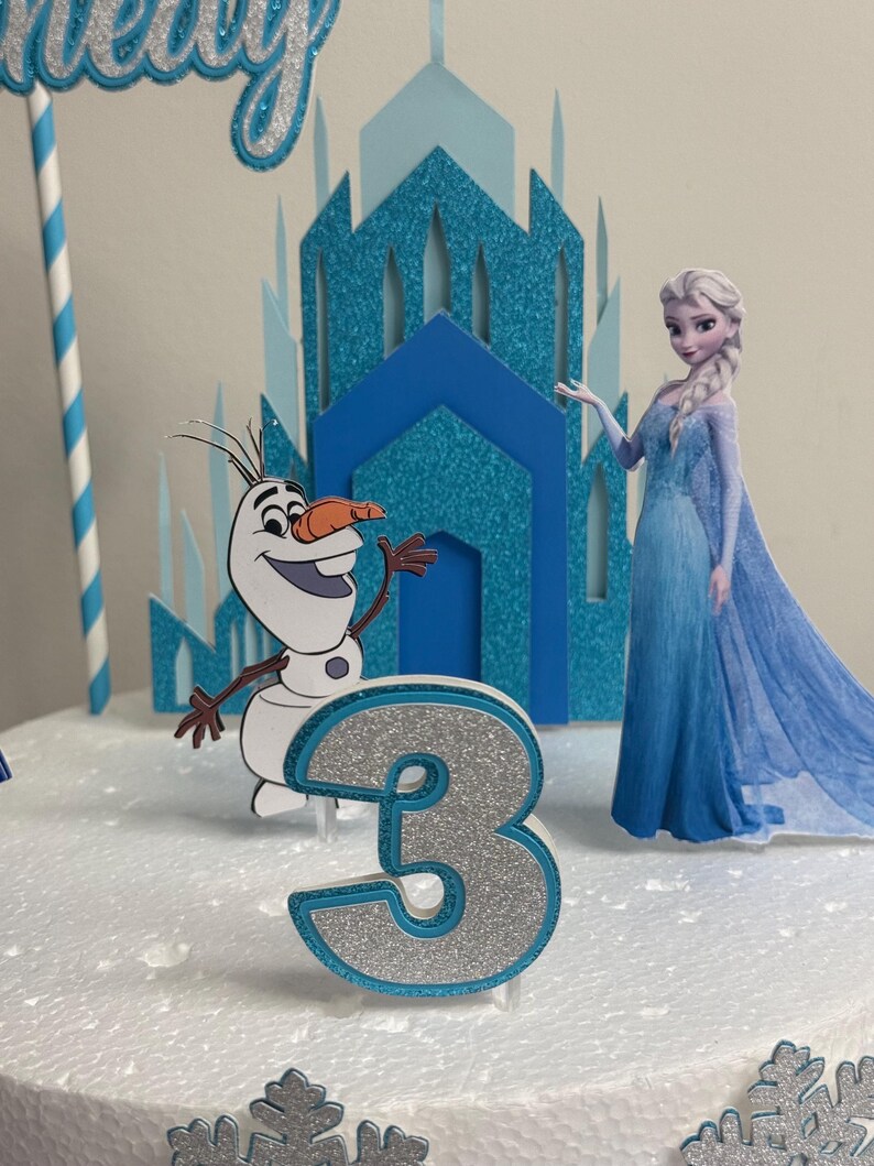 Frozen Cake Topper - Etsy