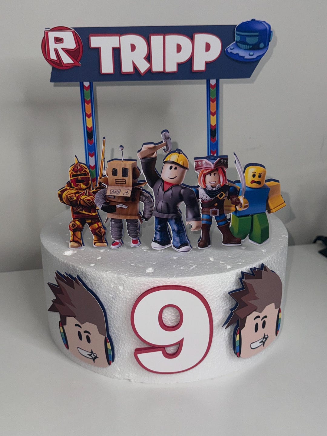 Roblox Cake Topper - Etsy