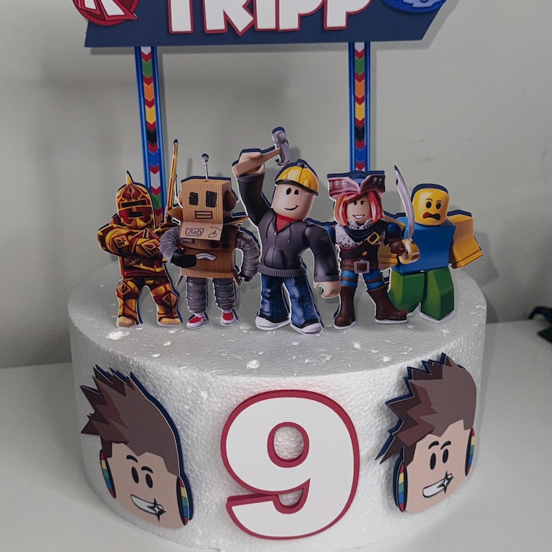 Roblox Cake Topper - Etsy Canada