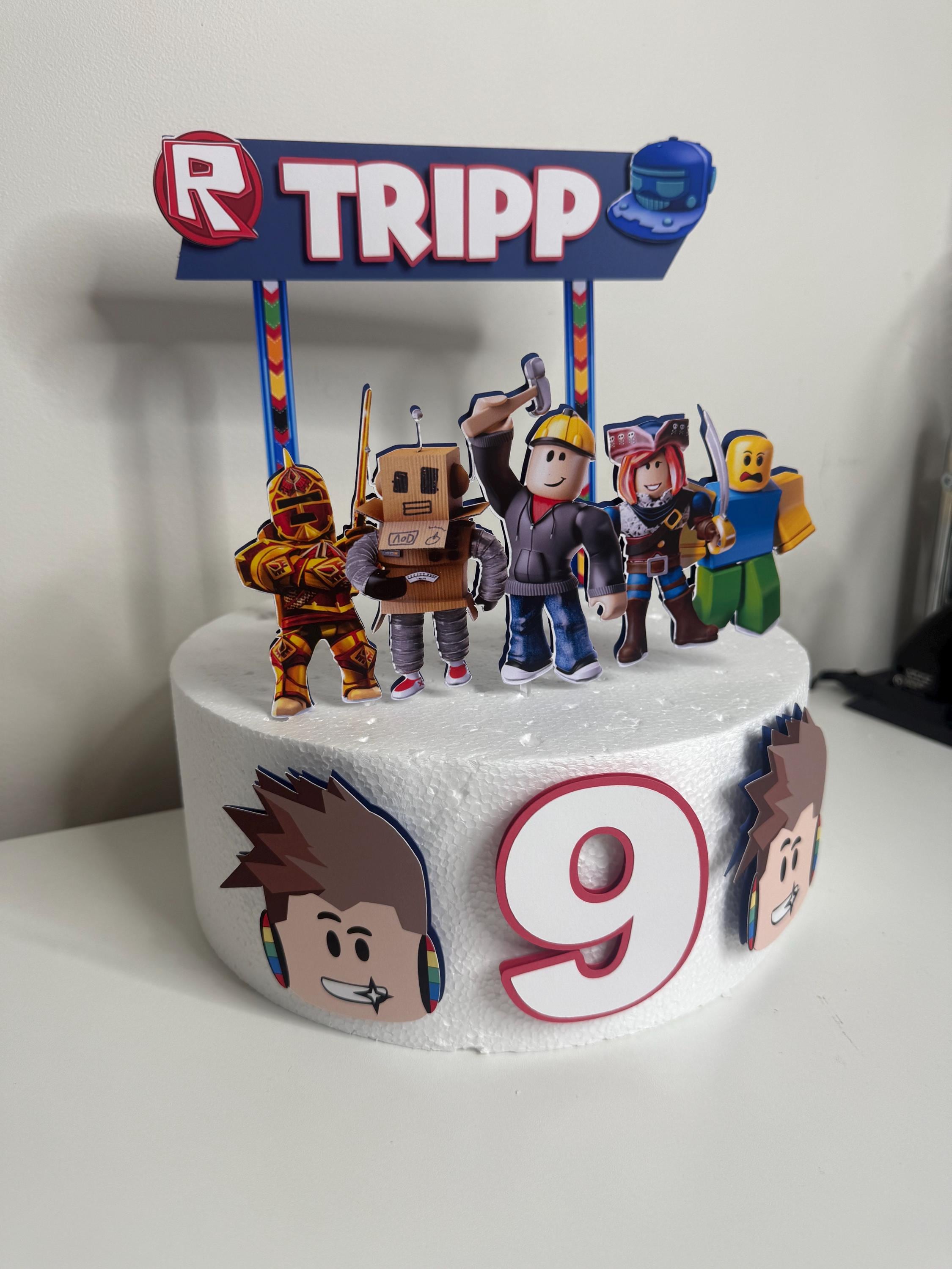 Roblox Cake Topper - Etsy