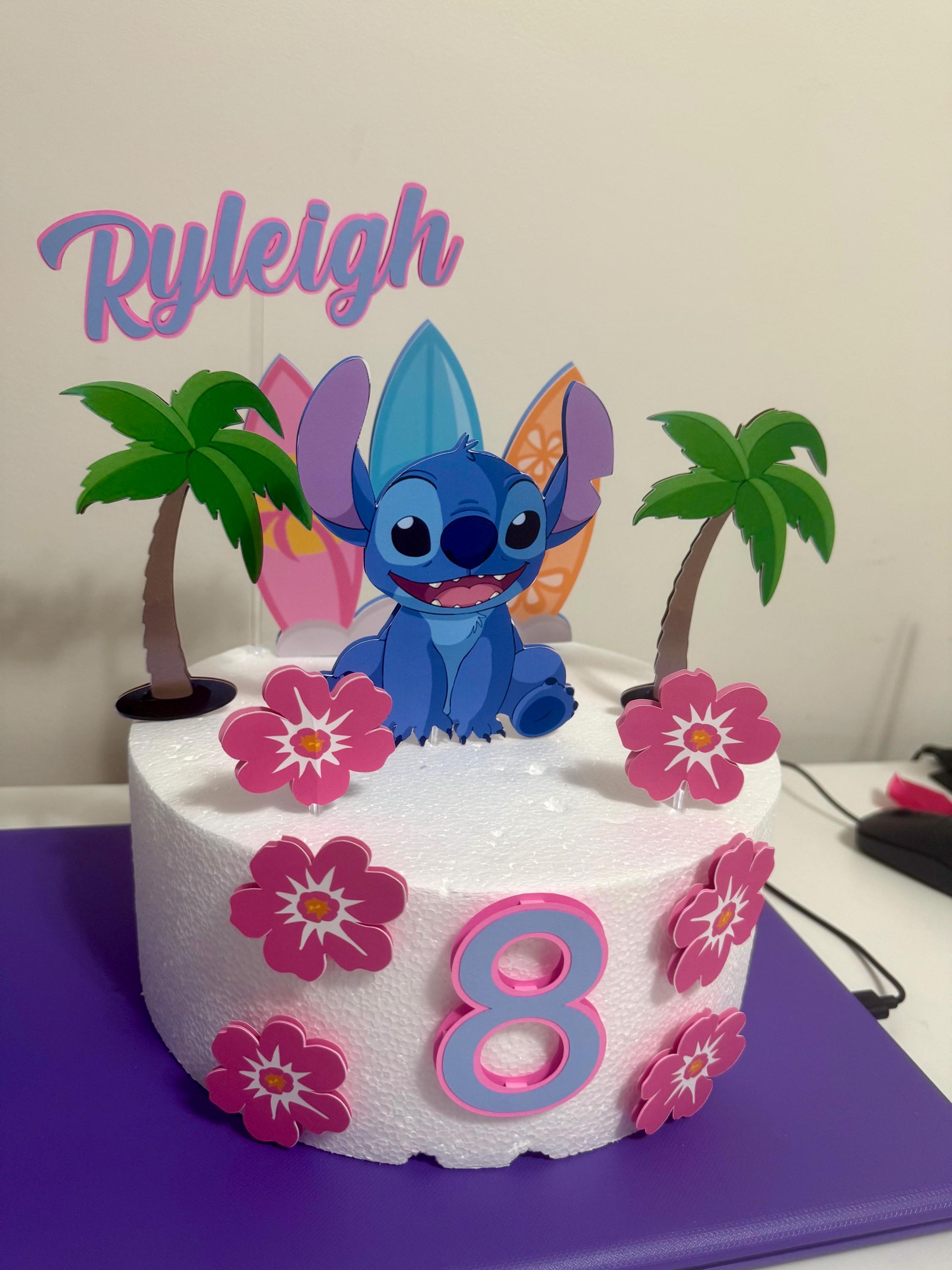 Stitch Cake Topper - Etsy