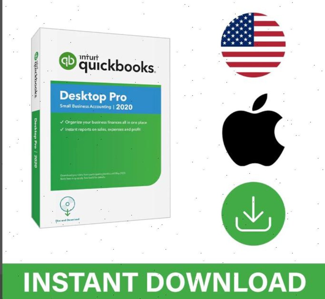 Intuit Quickbooks 2020 for Mac - Etsy
