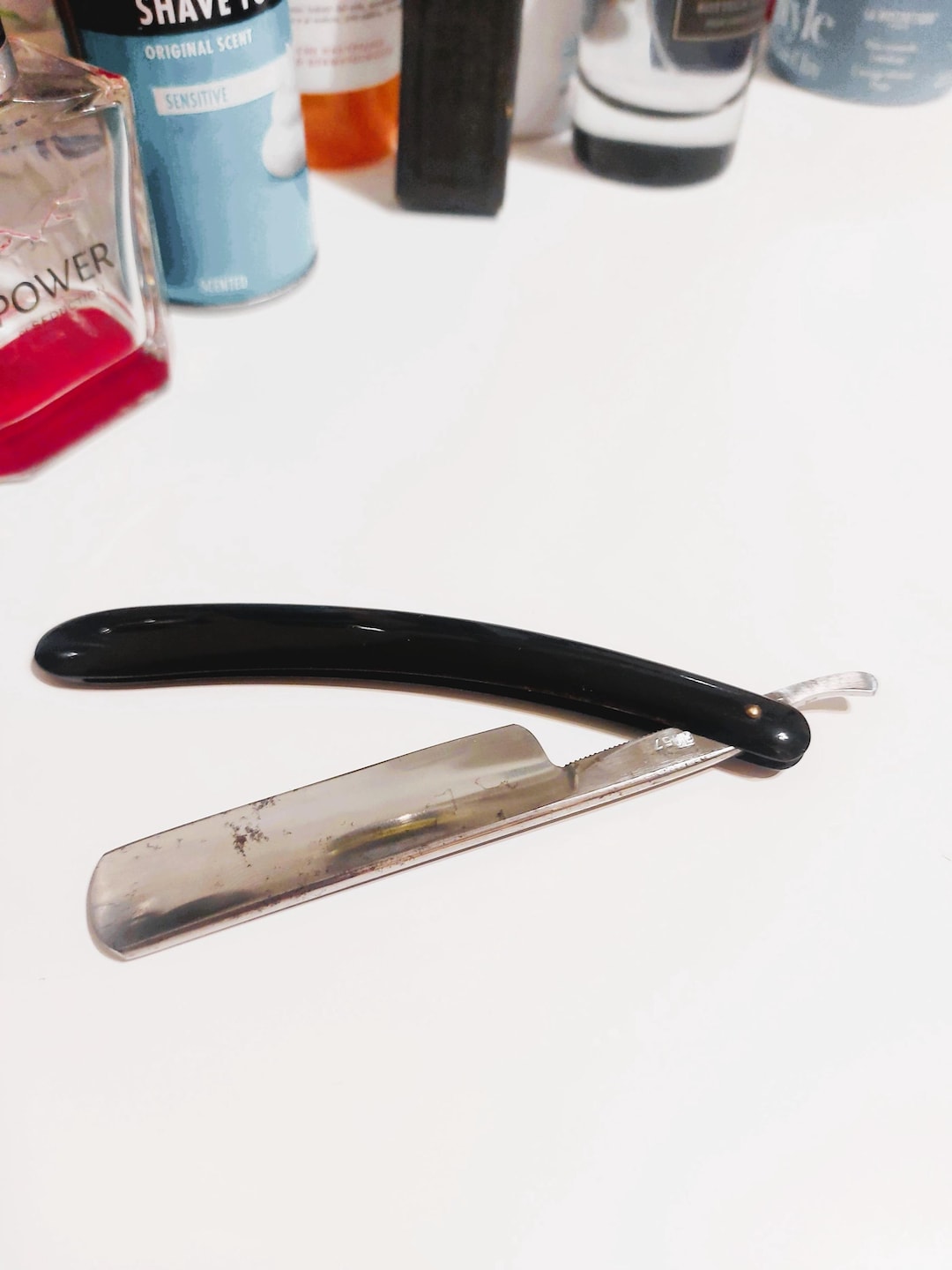 Vintage Straight Razor – Old Razor With Original Box, Classic Shaving ...