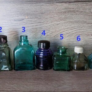 Antique Ink Bottles 1900-1940 Timeless Vintage Elegance for Collectors ...