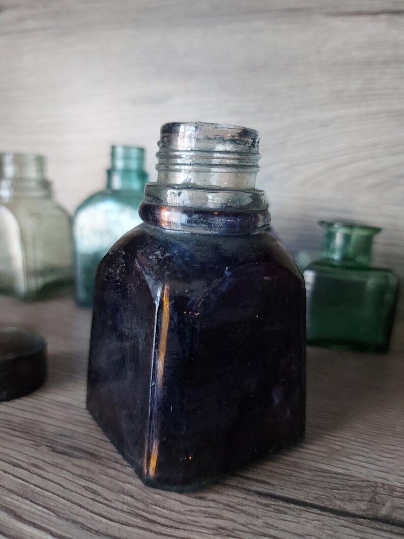 Antique Ink Bottles 1900-1940 Timeless Vintage Elegance for Collectors ...