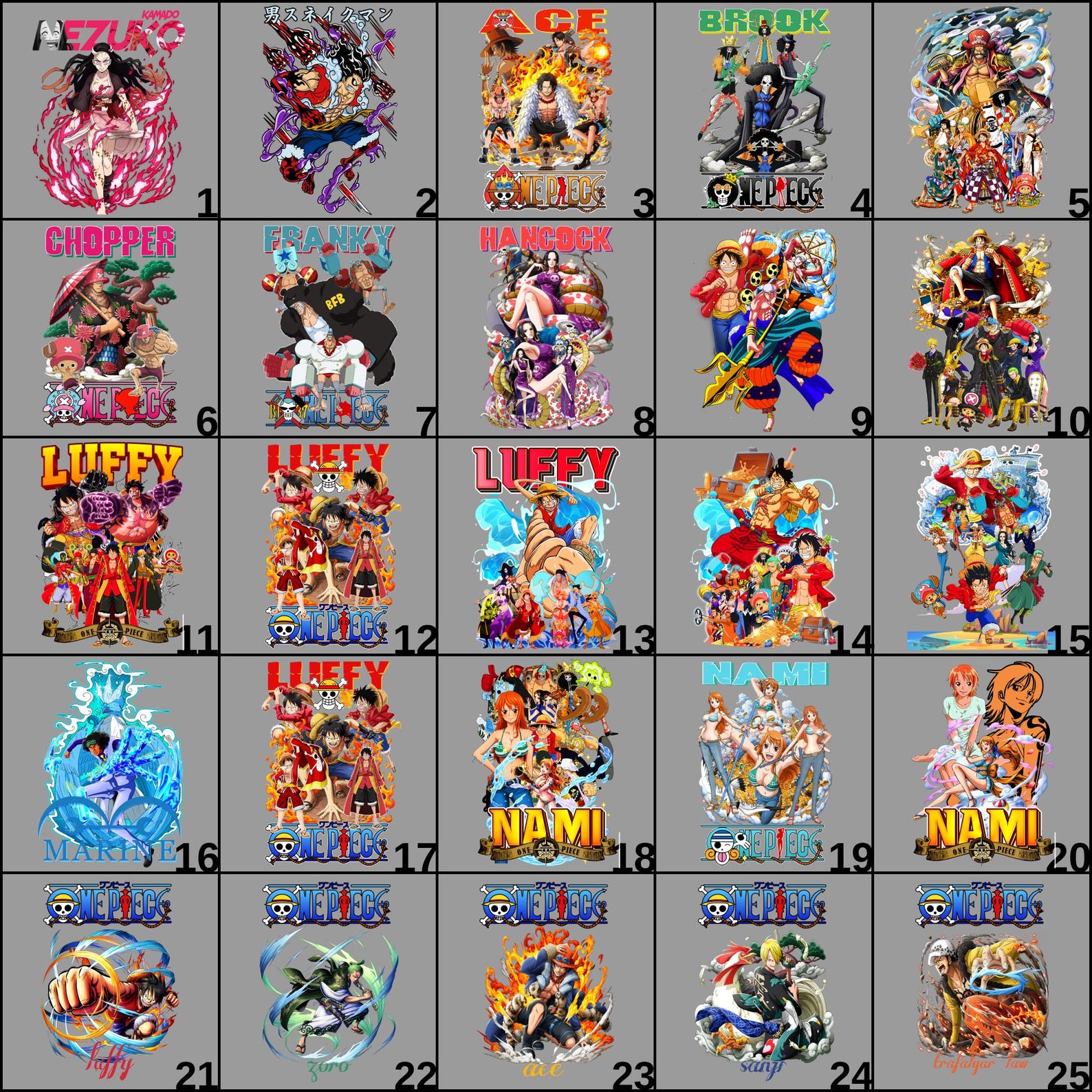 Anime Girl DTF Transfer | Kawaii Anime Boy Iron on Ready to Press ...