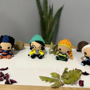 Crochet Valorant Agent Dolls | Neon, Yoru, Phoenix, Skye, Killjoy, Jett ...